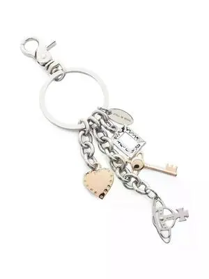 VIVIENNE WESTWOOD Multi-charm Keyring