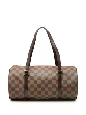LOUIS VUITTON 2003 Damier Ebene Papillon 30 Handbag
