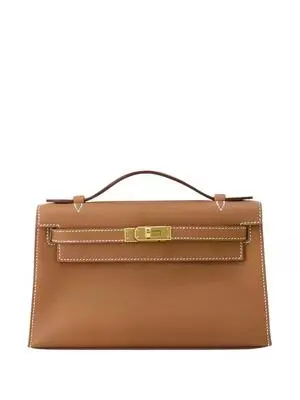 Hermès Kelly Pochette 22 Handbag - Brown
