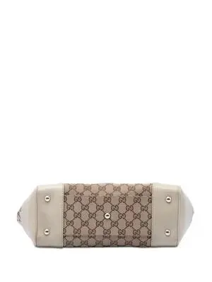 Gucci Gg Canvas Web Mayfair Tote Bag - Neutrals