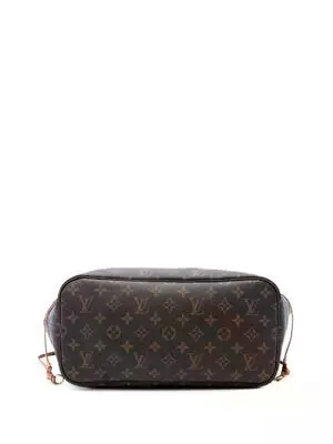 LOUIS VUITTON Monogram Neverfull Mm Tote Bag - Brown