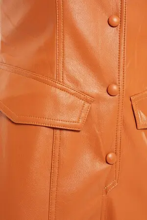 Nanushka Freya Vegan Leather Jumpsuit