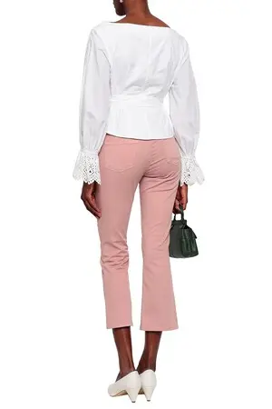 Rebecca Taylor Bowdetailed Cottonpoplin Shirt