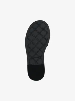 Michael Kors Rosetta Studded Leather Sandal - Black