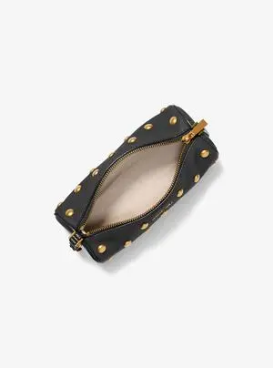 Michael Kors Izzy Small Studded Barrel Pochette - Black