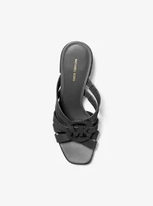 Michael Kors Erika Leather Sandal