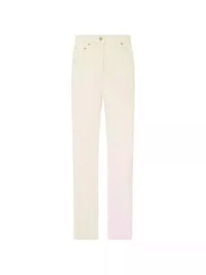 Another Tomorrow Slim-fit Jeans - Neutrals