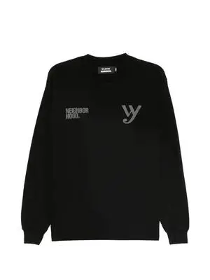 Yohji Yamamoto X Neighborhood Long-sleeved T-shirt - Black