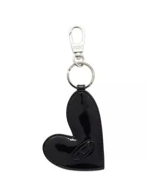 DIESEL® Play Heart Mirror Keyring - Black