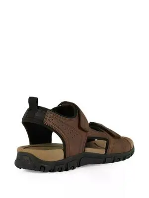 Geox Strada Perforated Touch-strap Sandals