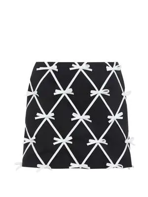 Moschino Embellished Mini Skirt - Black