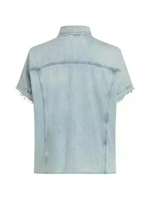 Karl Lagerfeld Acid Wash Denim Jacket