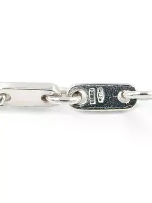 Cartier 18k White Gold Figaro Link Bracelet