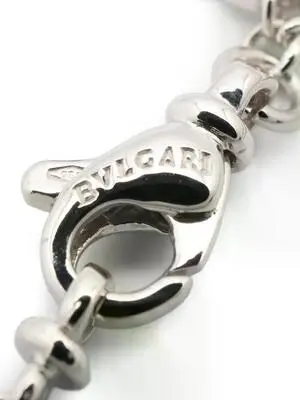 BVLGARI 18kt White Gold B.zero1 Pendant Necklace - Silver