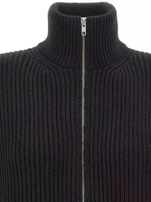 MAISON MARGIELA Ribbed-knit Zip-up Vest