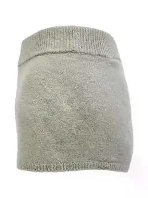 Sandro Ribbed-trim Knitted Mini Shorts