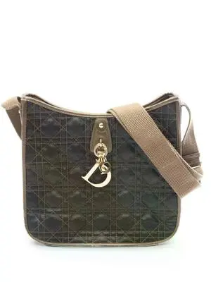 Dior Cannage Shoulder Bag - Brown