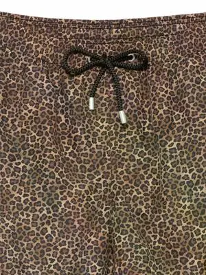 MC2 SAINT BARTH Micro Fantasy Leopard-print Swim Shorts