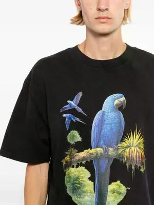 MELT Parrot-printed T-shirt
