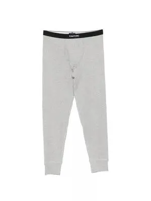 TOM FORD Logo-waistband Long Johns - Grey