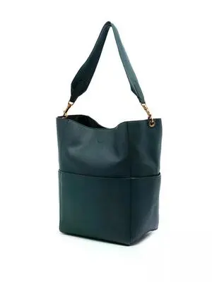Celine Medium Leather Sangle Bucket Bag