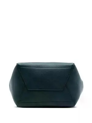 Celine Medium Leather Sangle Bucket Bag