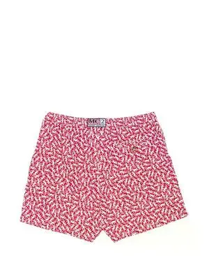 MC2 SAINT BARTH Micro Lizard-print Swim Shorts