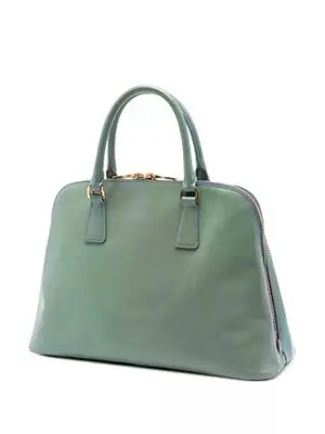 Prada Saffiano Vernice Promenade Satchel