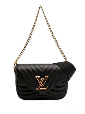 LOUIS VUITTON New Wave Multi Pochette Satchel - Black