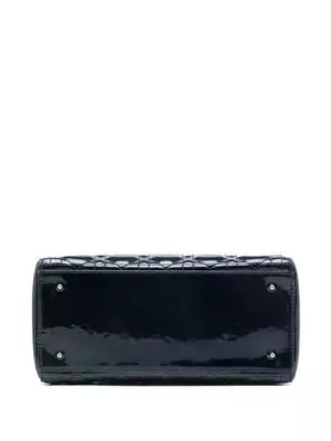 Dior Medium Patent Cannage Lady Satchel