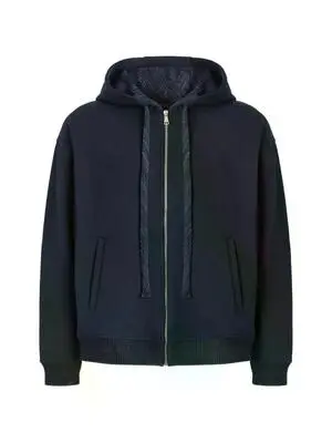 Missoni Zigzag-lining Zip-up Hoodie
