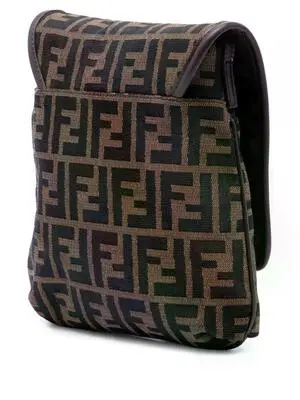 Fendi Zucchino Canvas Crossbody Bag