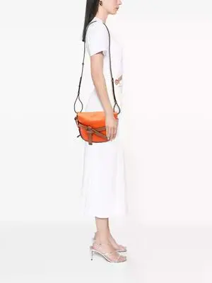 Loewe Gate Small Tricolor Leather Crossbody Bag