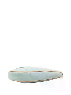Dior Mini Denim Saddle Pochette Shoulder Bag