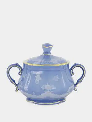 GINORI 1735 Oriente Italiano Sugar Bowl - Blue