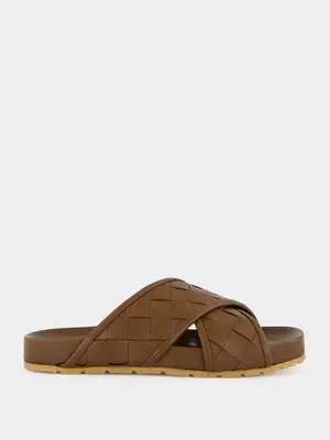 Bottega Veneta Strappy Slides Slipper