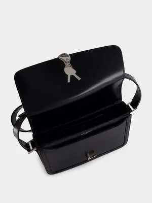 Saint Laurent Solferino Medium Satchel In Smooth Leather