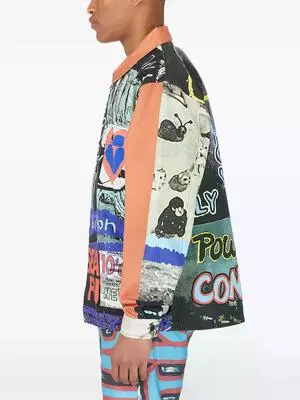DRX X STEFAN MEIER X LN-CC Graphic Print Cotton Jacket