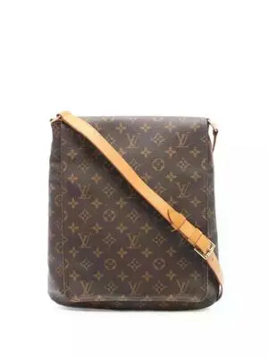LOUIS VUITTON Musette Monogram Shoulder Bag - Brown