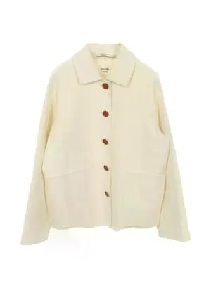 Hermès Serie Button Cashmere Coat - Neutrals