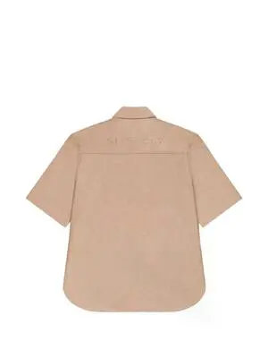 Givenchy Couture Seam Zipped Shirt Neutrals