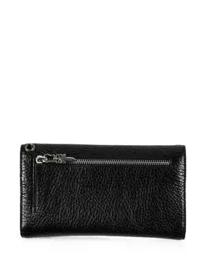 Chrome Hearts Big Wave Zip-pocket Wallet