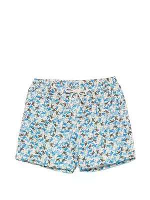 MC2 SAINT BARTH Crab Print Swim Shorts - Neutrals