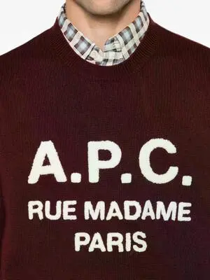 A.p.c. Rue Madame Paris Wool Jumper