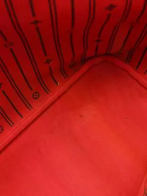 LOUIS VUITTON Damier Ebene Neverfull Mm Tote Bag