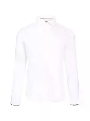AL DUCA D’AOSTA 1902 Embroidered-trim Buttoned Shirt