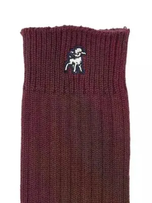 Undercover Ribbed-knit Socks