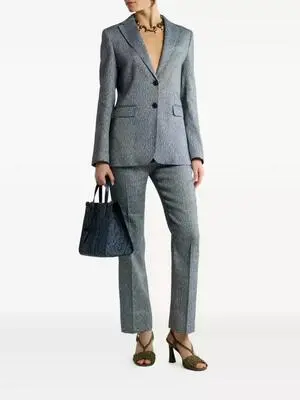 Etro Jacquard Straight-leg Trousers