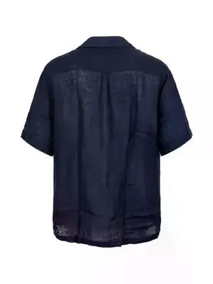 Altea Striped Short-sleeve Shirt - Blue