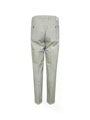 RE-HASH Pleated-front Cuffed Trousers